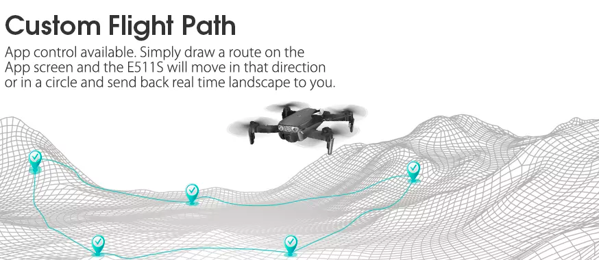 Eachine E511S GPS 搭載ドローン レビュー！Mavic Airにそっくり - ドローンBLOG