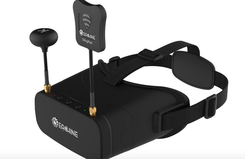 5.8Ghz FPVゴーグル「Eachine EV800DM」レビュー｜ドローンBROG
