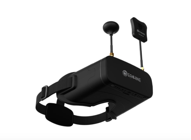 5.8Ghz FPVゴーグル「Eachine EV800DM」実機レビュー - ドローンBLOG