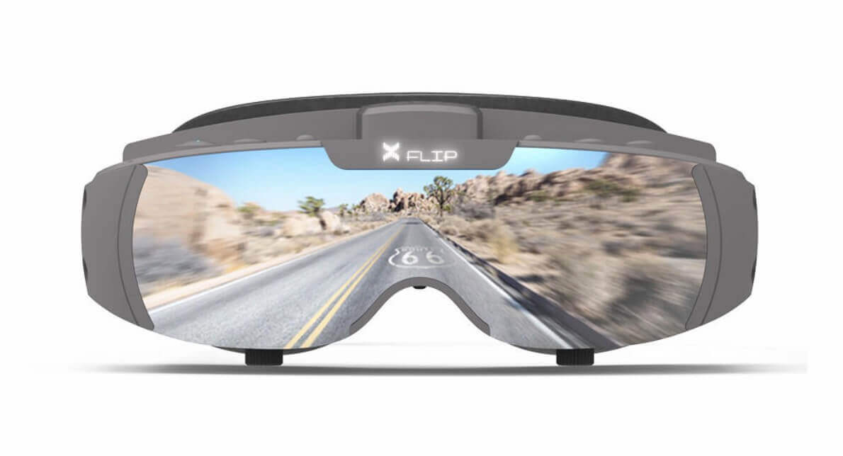 Xflip 5.8Ghz FPVゴーグル レビュー！焦点距離の調整あり - ドローンBLOG