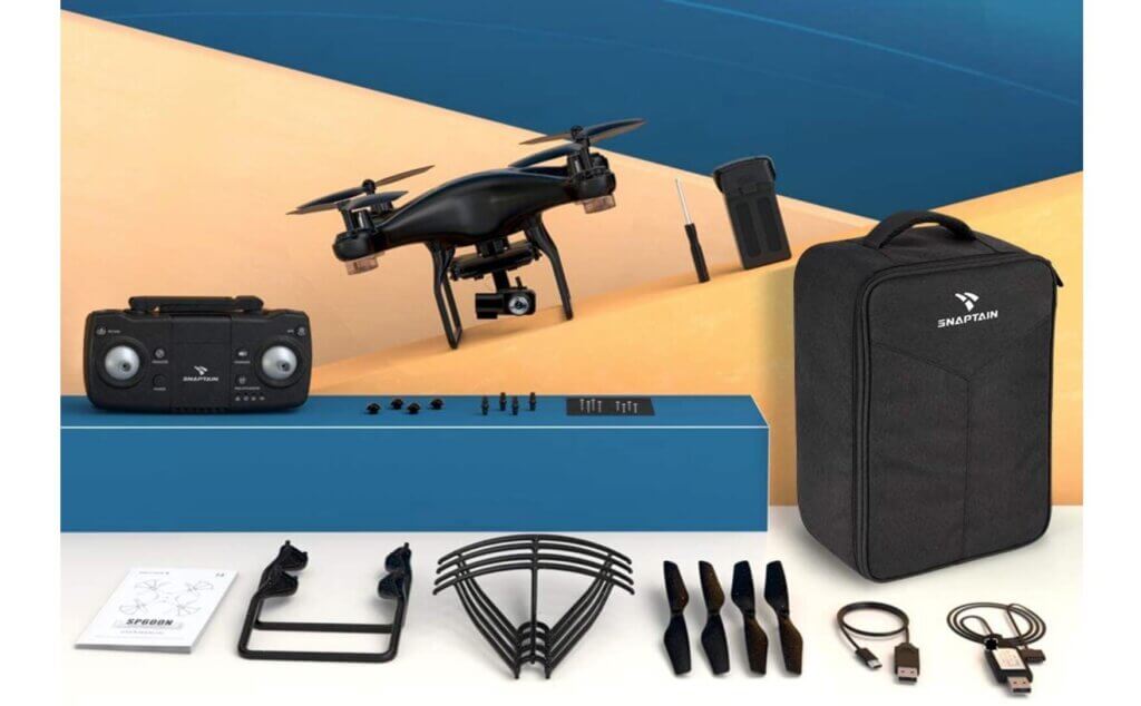 SNAPTAIN 2軸ジンバル付きドローン SP600N レビュー - ドローンBLOG
