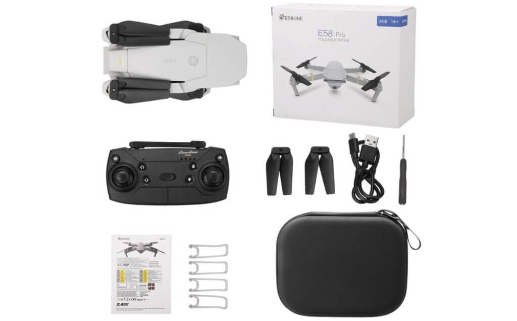 【100g未満】EACHINE E58 PRO ドローンの紹介 - ドローンBLOG